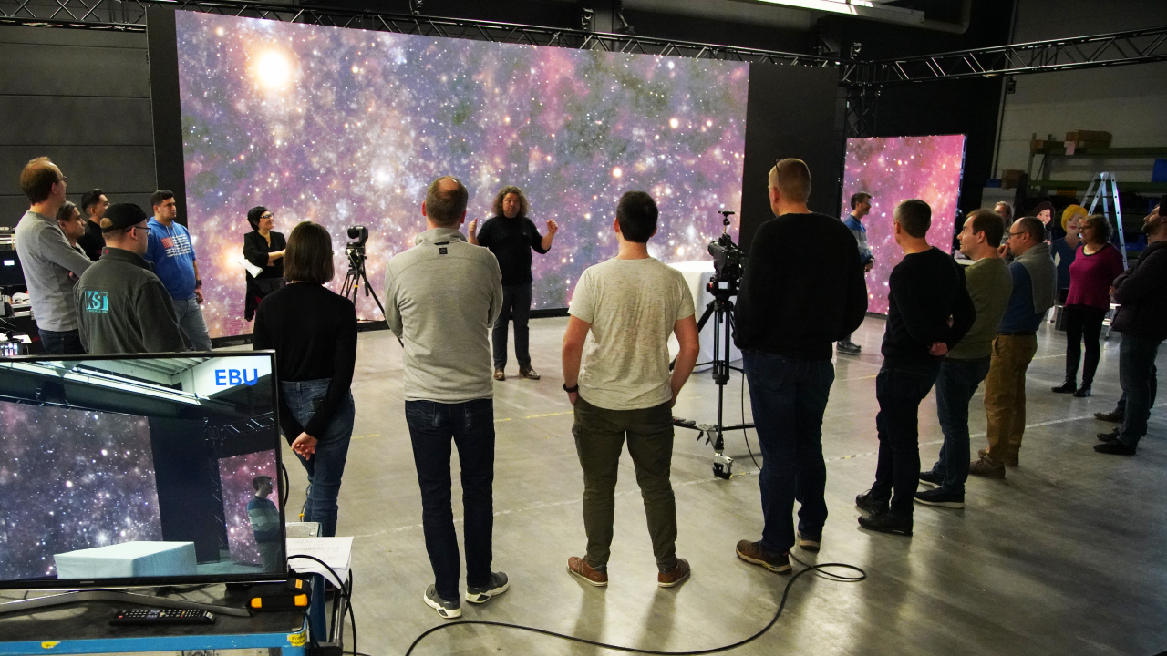 Getting Hands on With Virtual Production Using LED Walls EBU